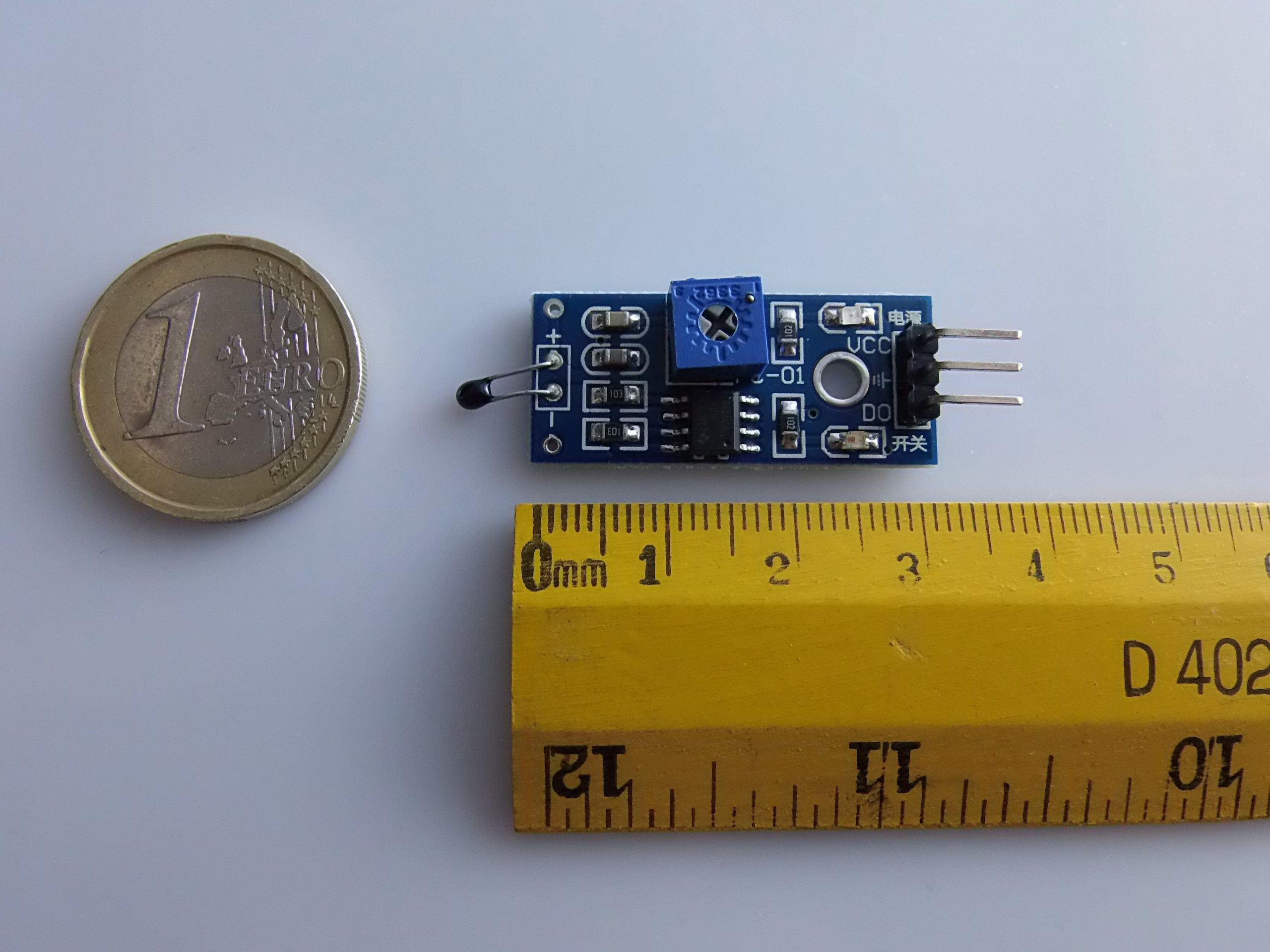 Modulo con Sensore Termico di Temperatura NTC Regolabile Arduino ... Modulo con Sensore Termico di Temperatura NTC Regolabile Arduino ...