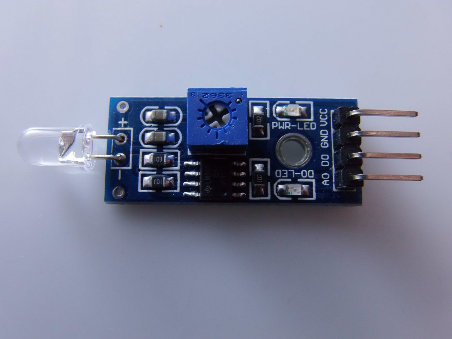 Modulo Sensore Per Rilevamento Di Luce Con Fotodiodo Per Arduino Arduiner Arduino Components