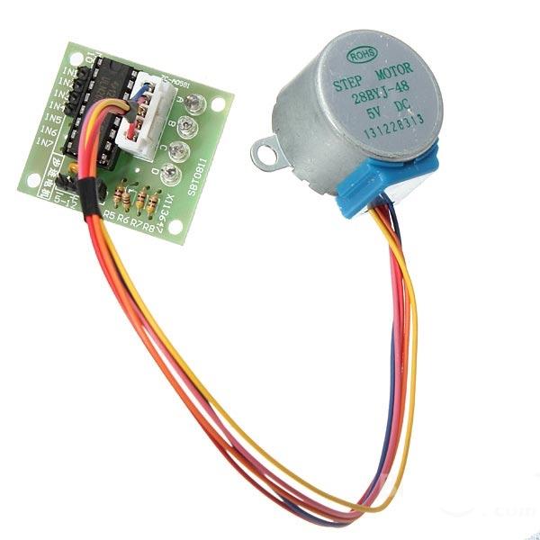 Motore Passo Passo 5v Stepper Uln2003 Scheda Driver Arduino Compatibile Arduiner Arduino
